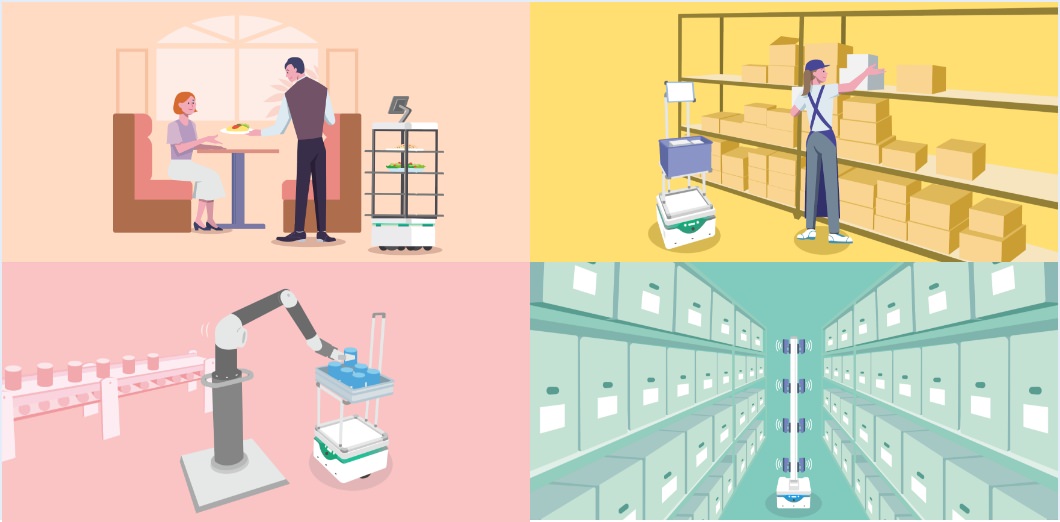 設定が簡単で導入しやすいAMR（自律移動ロボット）、KeiganALI！ ｜エンジニアナレッジ｜株式会社サカエ